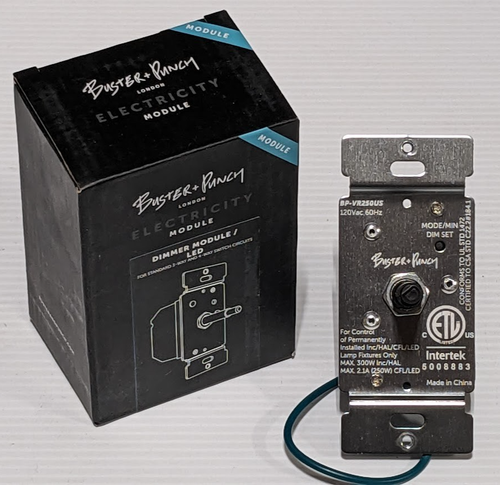 Buster + Punch US Dimmer Module LED 250W 3-way On Off NDM-024061 BP ...