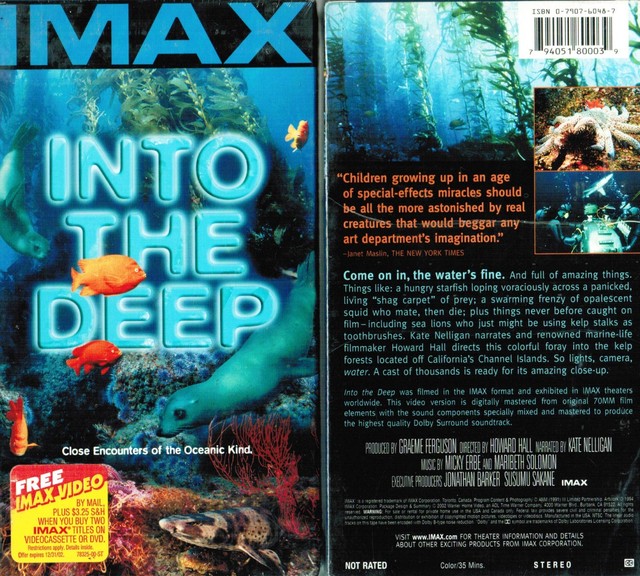 IMAX - Into the Deep (VHS, 2002) for sale online | eBay