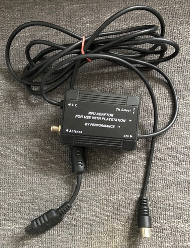 RFU Adaptor For Use With PlayStation One Game System By Performance For ...