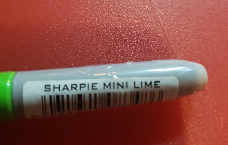 Sharpies New & Sealed! 5x Mini Sharpie Lot ~ Lime Green with Clip ...