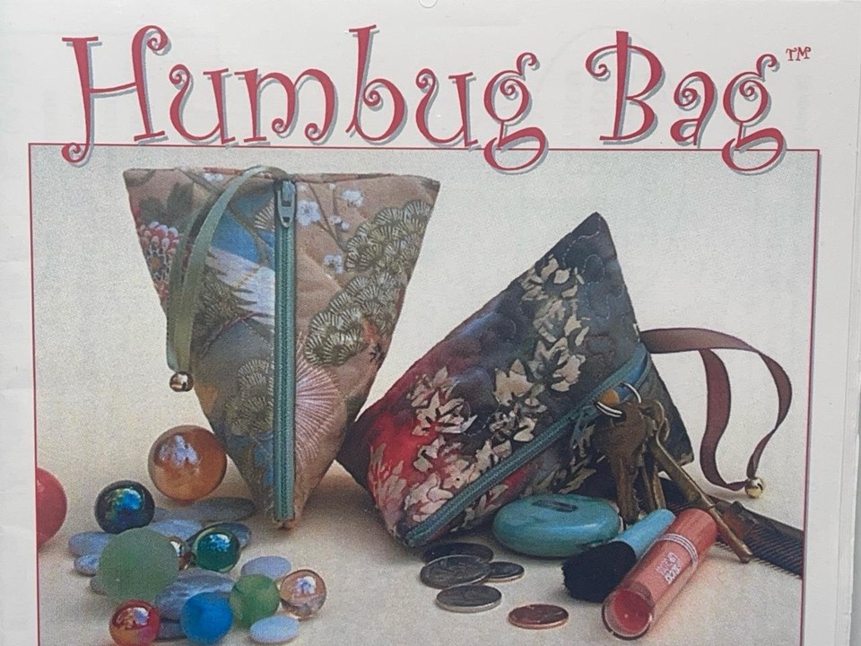 QUILTWOMAN.COM Quilted Bag Pattern - HUMBUG BAG - Small, Medium & Large ...