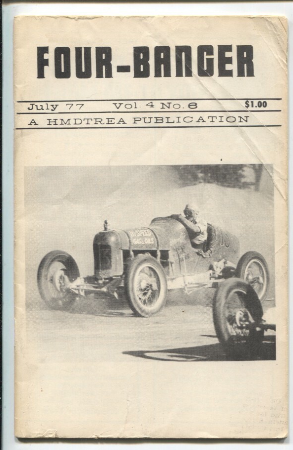 Four-Banger 7/1977-vintage midget race cars-pix & info-VG | eBay