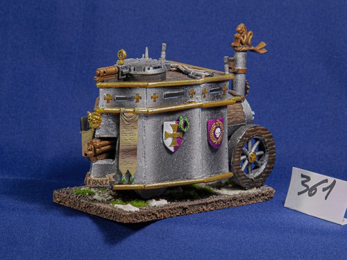 Warhammer Fantasy WHFB Old World Empire Steam Tank self made plastic ...