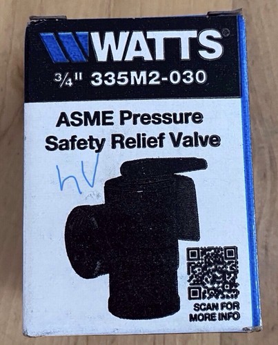 Watts 335M2-030 Pressure Relief Valve NIB | eBay