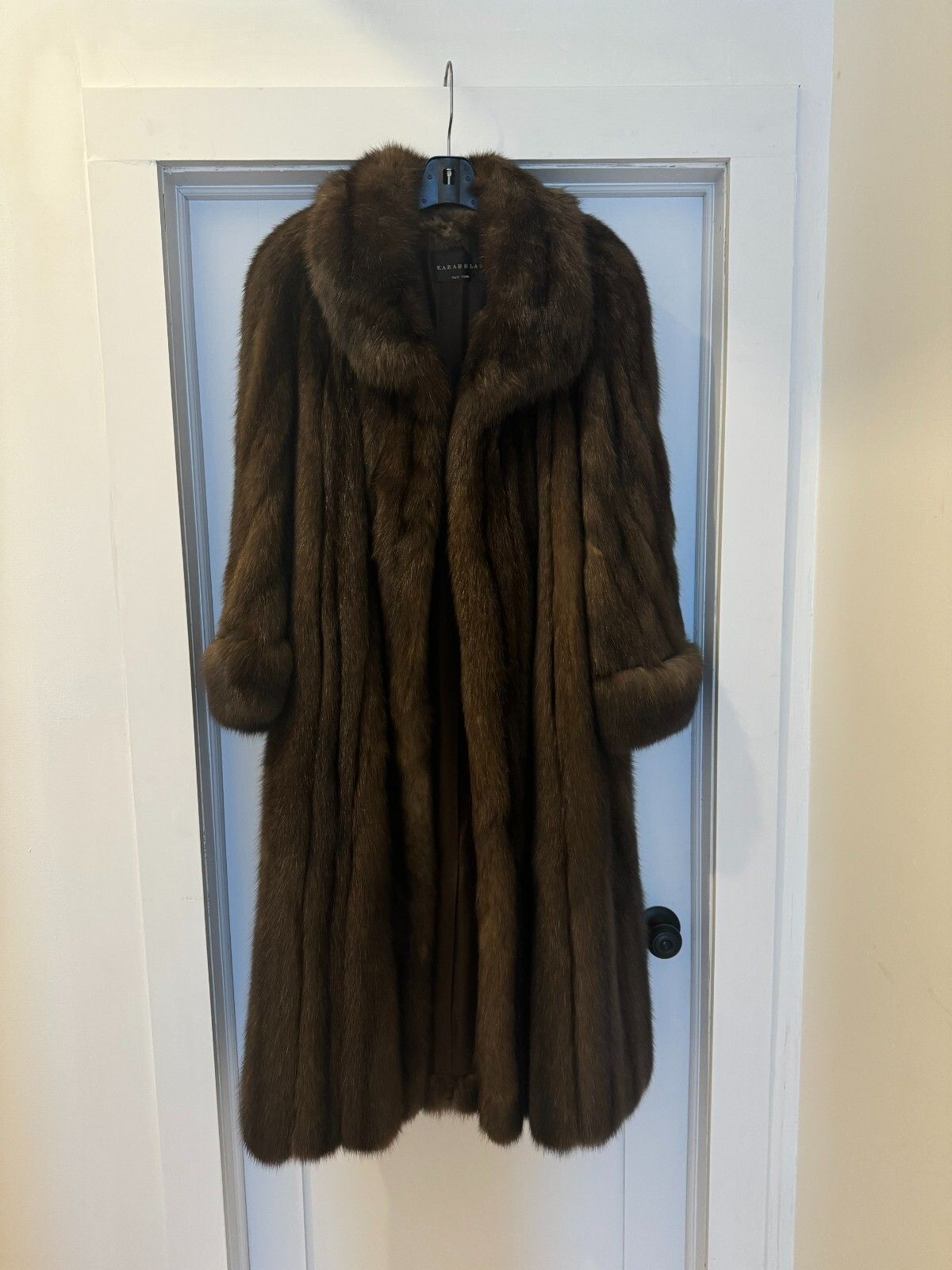Barguzin Russian Sable Fur Coat by Karabelas - Full L… - Gem