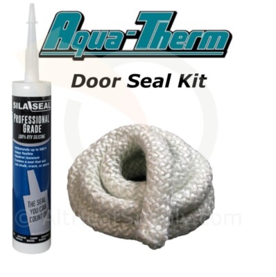 Aqua-Therm Outdoor Wood Boiler, Door Seal Kit, With (7') 1" Rope and ...