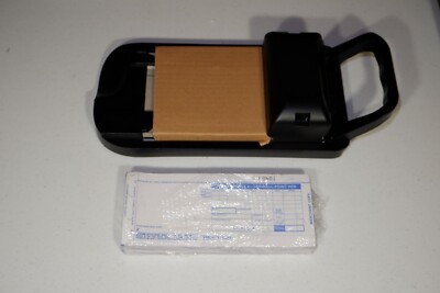 Manual Credit Card Imprinter Slider and 100 2 Part All Purpose Long ...