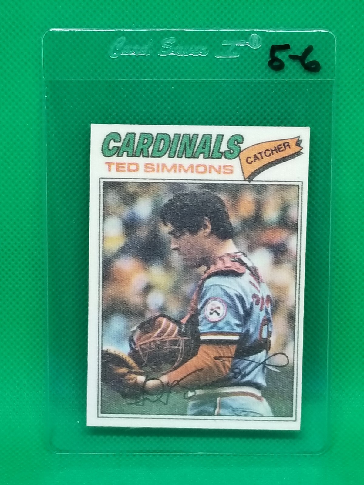 ⚾1977 Topps Cloth Stickers Set Break #43 TED SIMMONS⚾ EX-EXMINT | eBay