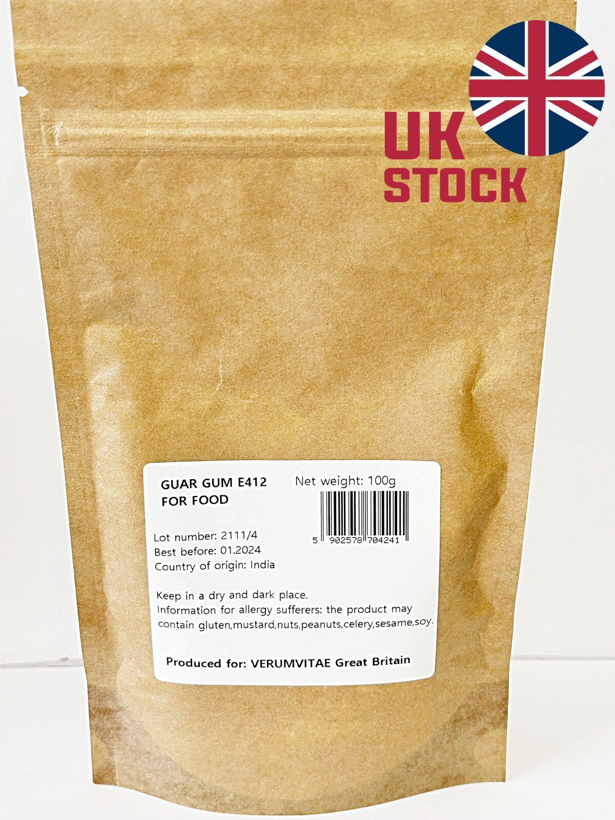 Guar Gum,Powder,Highest Quality Food Grade Fine Thickener/sample/100g ...
