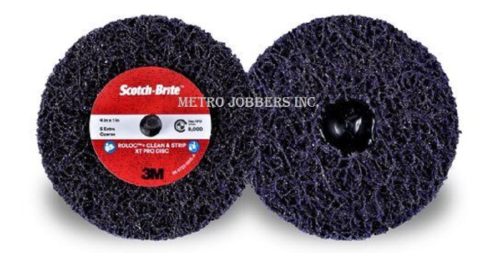 3M 21552 Clean and Strip XT Disc 4" x 1/2" 1 Disc Replaces 07470 7470 ...