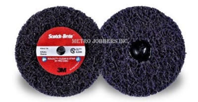 3M 21552 Clean and Strip XT Disc 4" x 1/2" 1 Disc Replaces 07470 7470 ...
