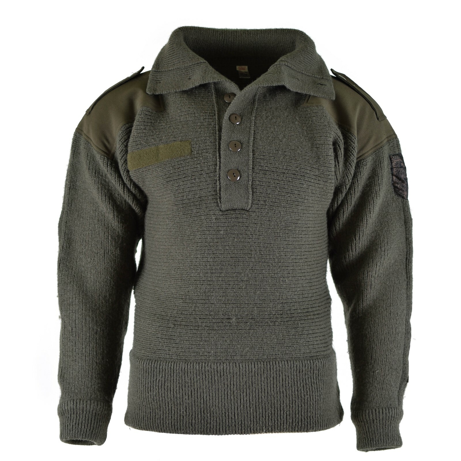 Original Austrian Army Alpine Pullover Knit sweater Olive OD Wool NEW ...