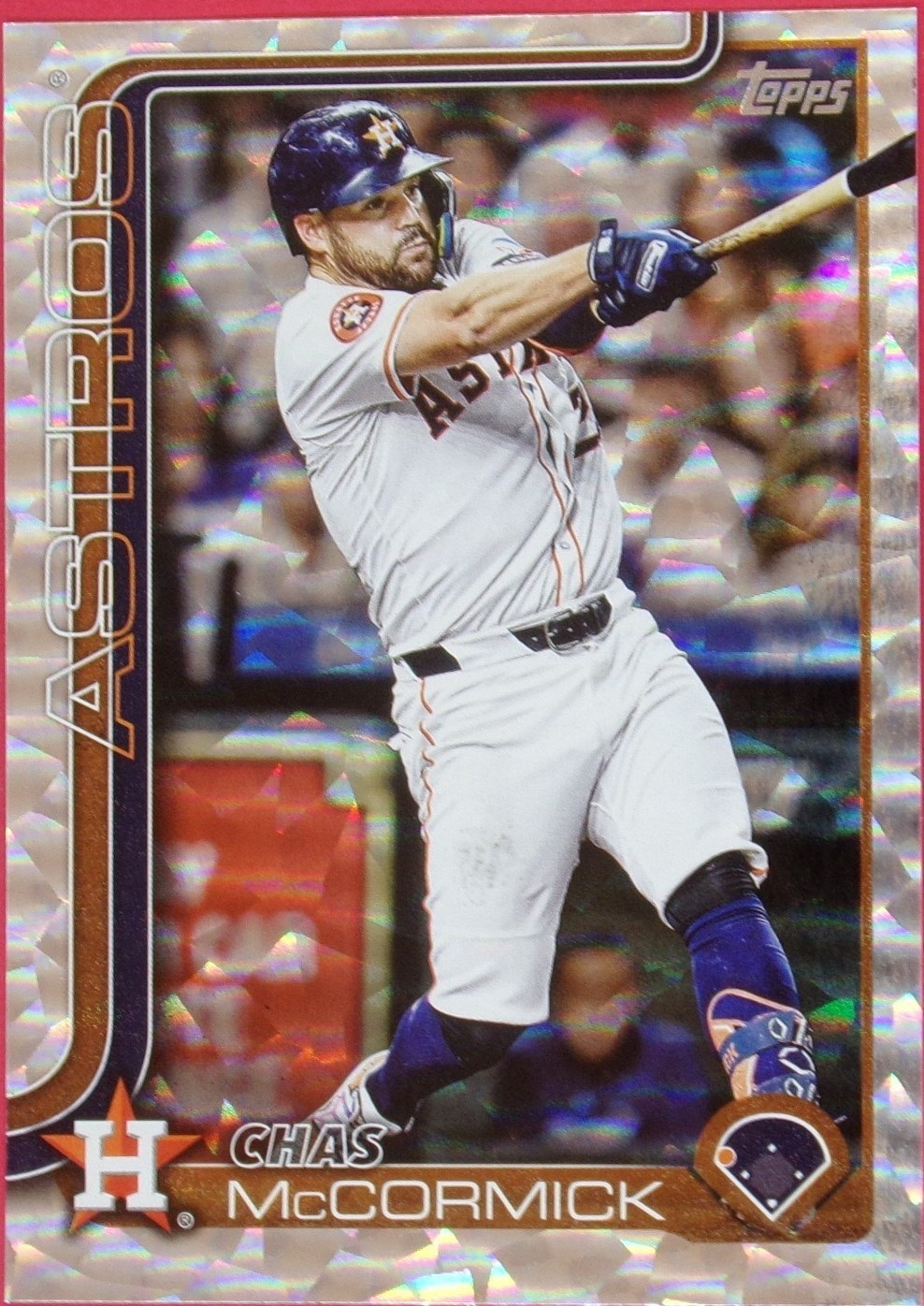 2025 Topps Series 2 - Chas McCormick #391 Topps Foil Pattern for sale ...