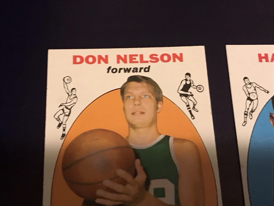 1969-70 Topps Basketball HOF Rookie 3 card Lot RC DeBusschere Nelson ...