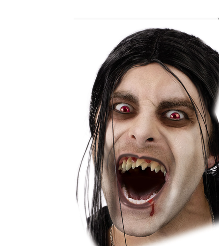Vampire Dracula Double Fangs Fancy Dress Fake False Teeth Halloween ...