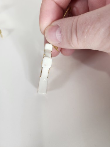 Lenox Luck of Irish Mini Tree Set Of 3 Ornaments Leprechaun Flag Celtic ...