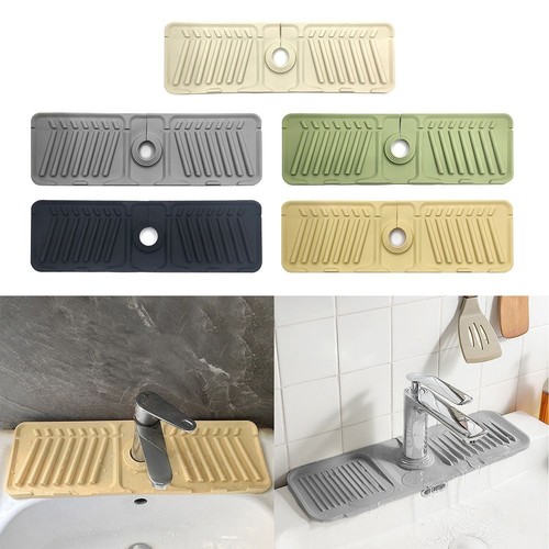Anti-slip Faucet Drain Pad Silicone Pool Soap Pad Bathroom | eBay