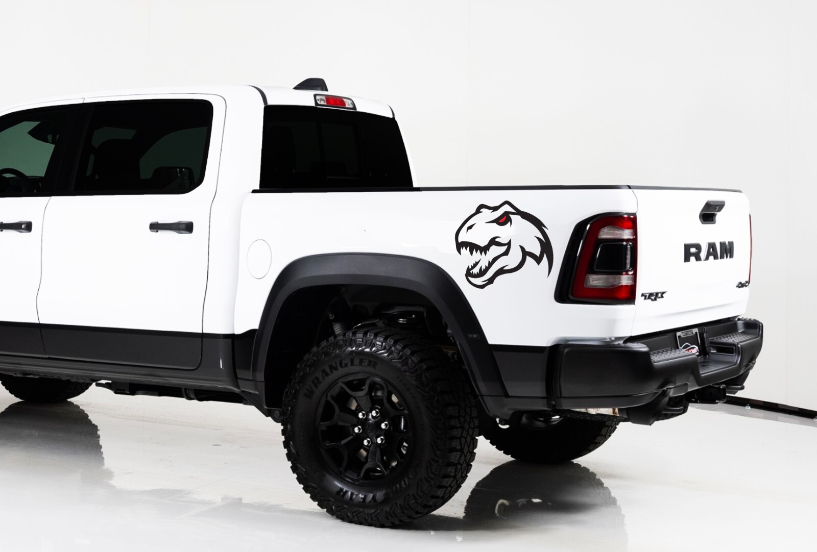 Trx T-Rex dinosaur Bed Vinyl Decals Fits Dodge Ram Trx | eBay
