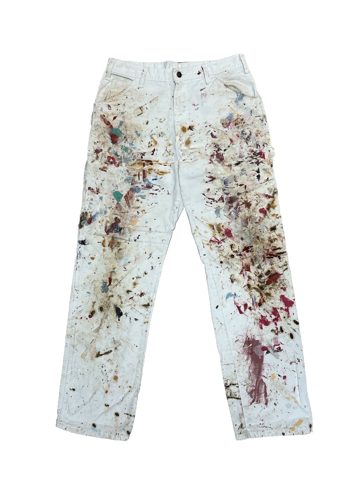 VTG 90’s Paint Stained Sherwin Williams Painters Pant… - Gem