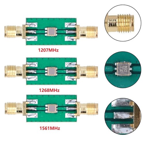 Temperature Resistant BPF Passive Filter Module 1207MHz/1268MHz/1561MHz ...