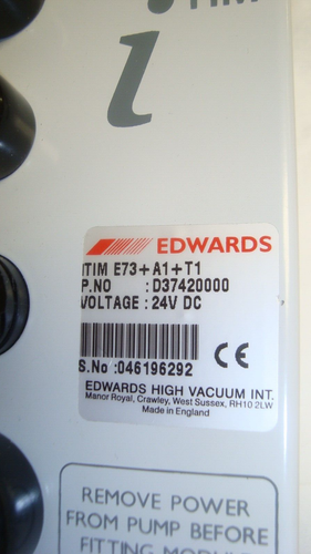 Edwards iTIM E73 +A1 +T1, Control Box, D37420000 | eBay