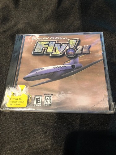 Special Edition Fly! 2K Computer PC Game, CD ROM, Simulation, Airplane ...