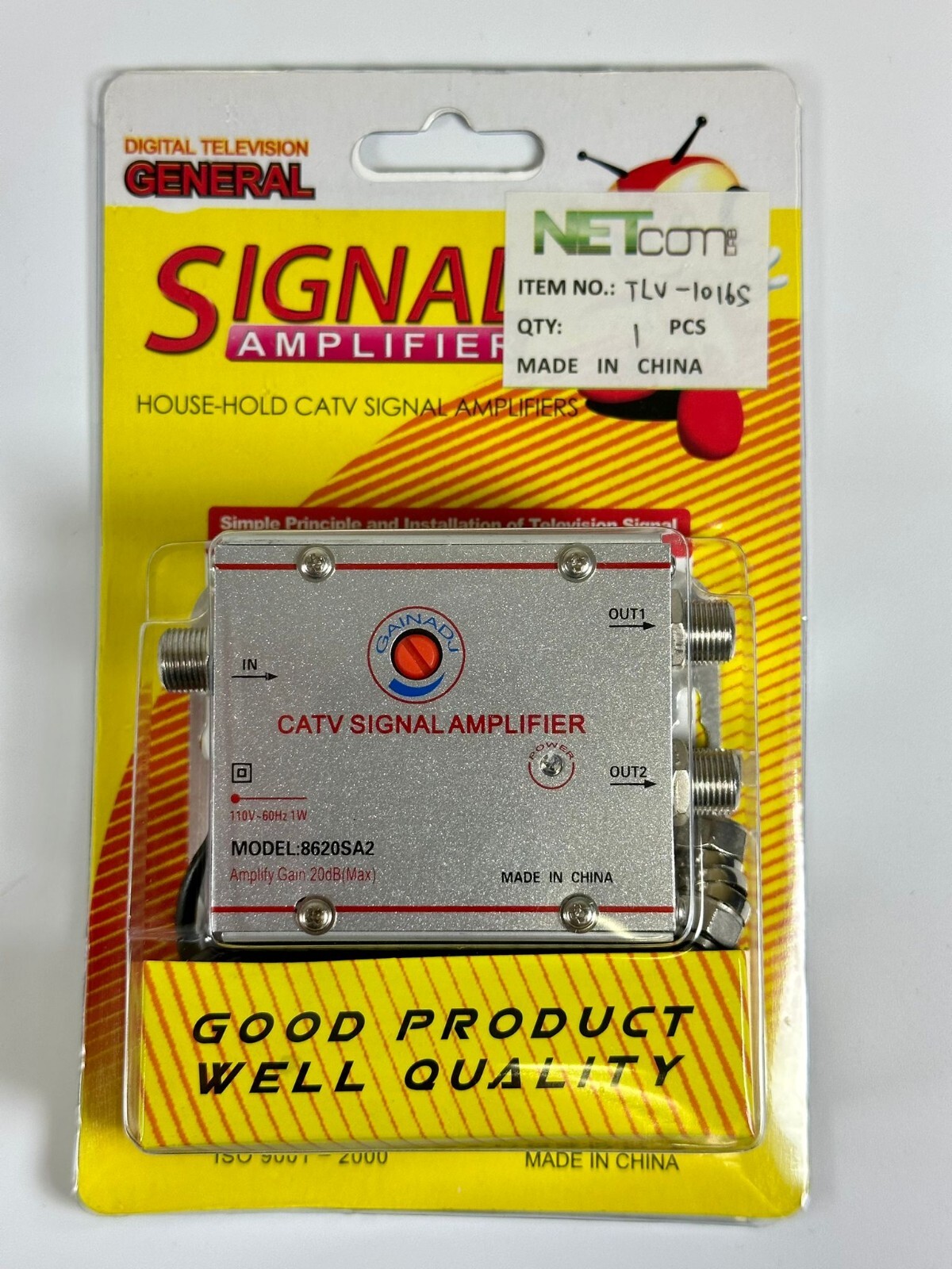 SIGNAL AMPLIFIER 20DB/UHF/VHF/FM Signal Amplifier HDTV | eBay