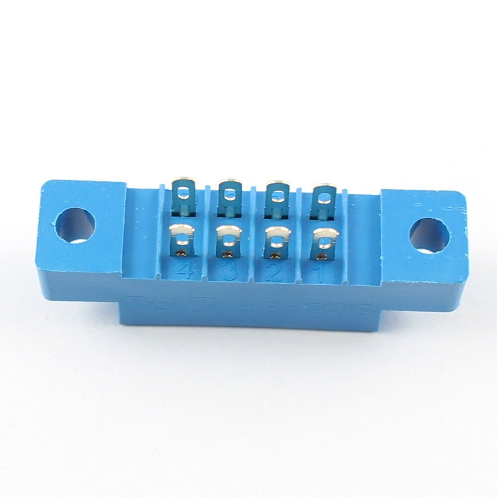 1Pcs 805 Series 3.96mm Pitch 2x4 Pin 8 Pin PCB Slot Solder Card Edge ...