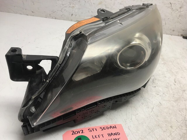 08-14 Subaru Impreza WRX GR8 STi OEM XENON HID COMPLETE LEFT HEADLIGHT ...