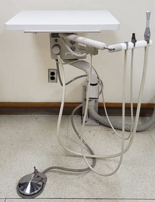 ADEC 7999 - Dental Wall Mount / Workstation With Handpiece, HVE, SE | eBay