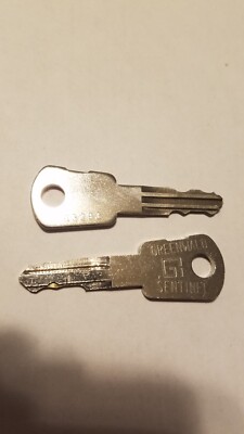 G3293 Greenwald Sentinel Laundry Coin Box Key G3293 | eBay