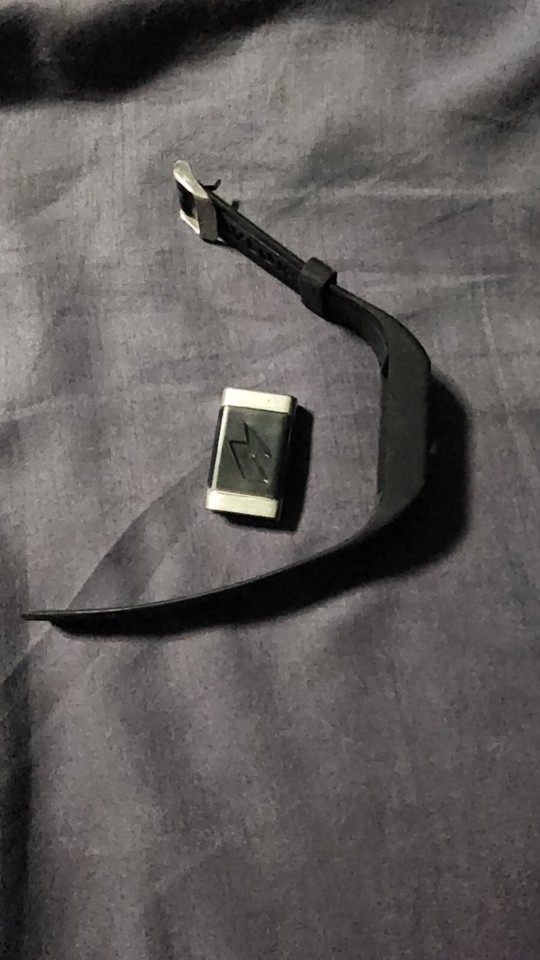 Authentic Original Pavlok Shock Black Rubber Bracelet Works Great! | eBay