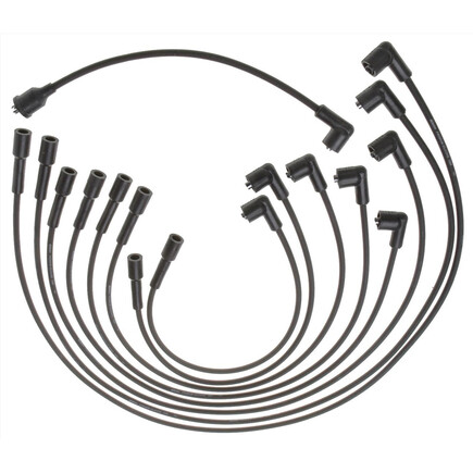 Acdelco 9188X Spark Plug Wire Set Solid Boot, Silicone Insulation Snap ...