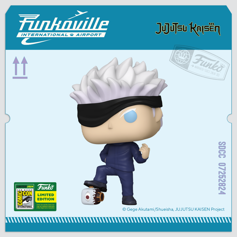 Funkoville FUNKO POP! Jujutsu Kaisen SATORU GOJO with JOGO Figure | eBay
