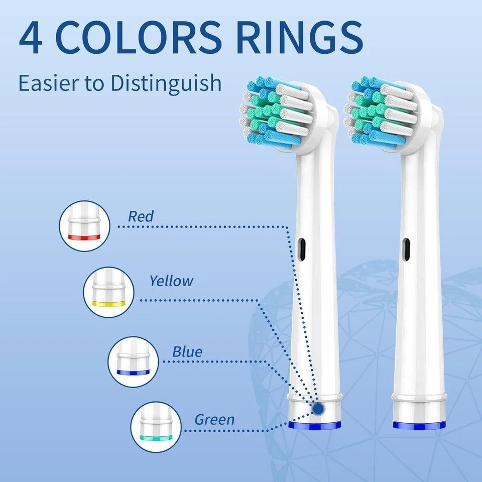 16x Replacement Brush Heads For Oral-B Electric Toothbrush Fit Advance ...