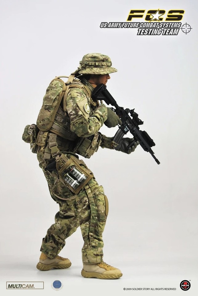 1:6 scale Soldier Story US Army FCS Testing Team Multicam Version 12 ...