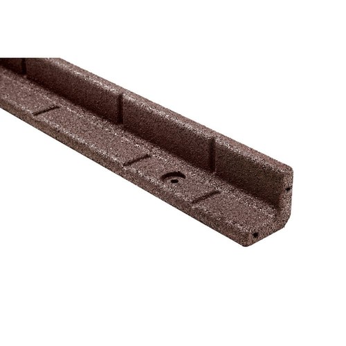 48 in.x 3 in.x 3 in.Roman Brick Brown Rubber Edging (6-Pack) | eBay