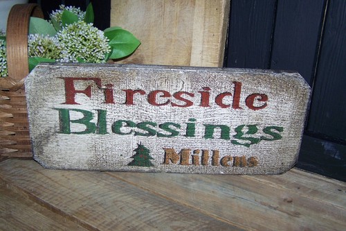 Primitive Country Rustic Christmas Wood Sign 13.5 x 5.5 inches | eBay