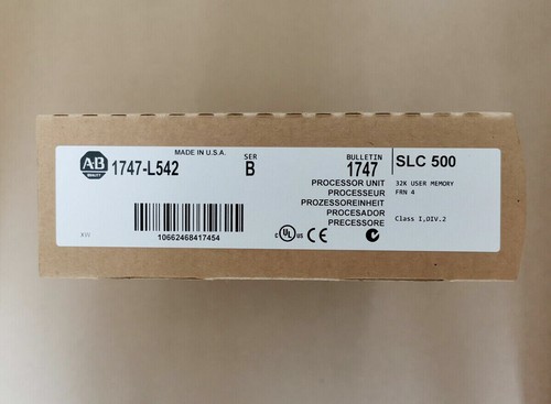 Allen Bradley 1747-L542 SER C SLC 500 5/04 CPU PROCESSOR UNIT AB ...