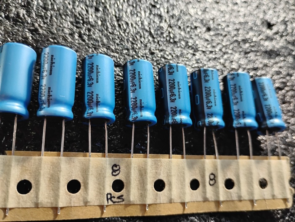 2200 UF-6.3 Volt Capacitors 105*-Audio-Grade | eBay