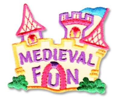 Girl Boy Cub MEDIEVAL FUN Castle Patches Crests Badges SCOUT GUIDES Renaissance | eBay