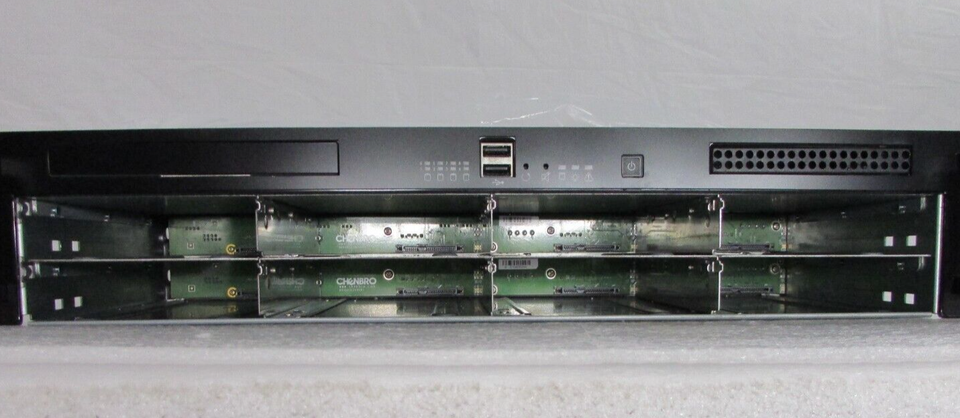 CHENBRO RM215 2U 8-Bay Rackmount Server Chassis SATA II Backplane ~ No ...