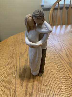 Willow Tree "TOGETHER" Embrace Hand Sculpted Figurine Couple Lordi 2011 ...