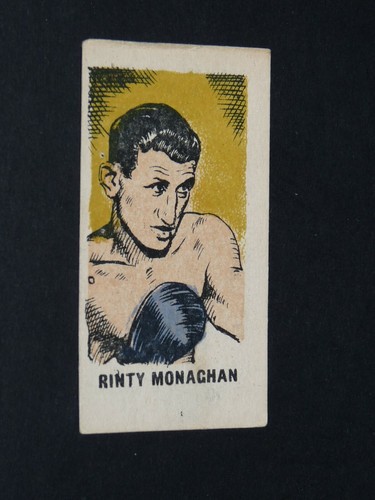 KIDDY'S CARD 1950 BOXE BOXING POPULAR BOXERS #21 RINTY MONAGHAN IRELAND FLY | eBay