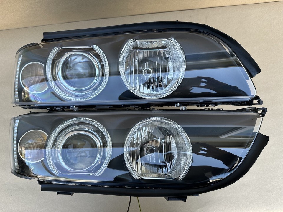 01-03 BMW E39 540i 525i 530i M5 Xenon Headlights Assembly, OEM Euro Set ...