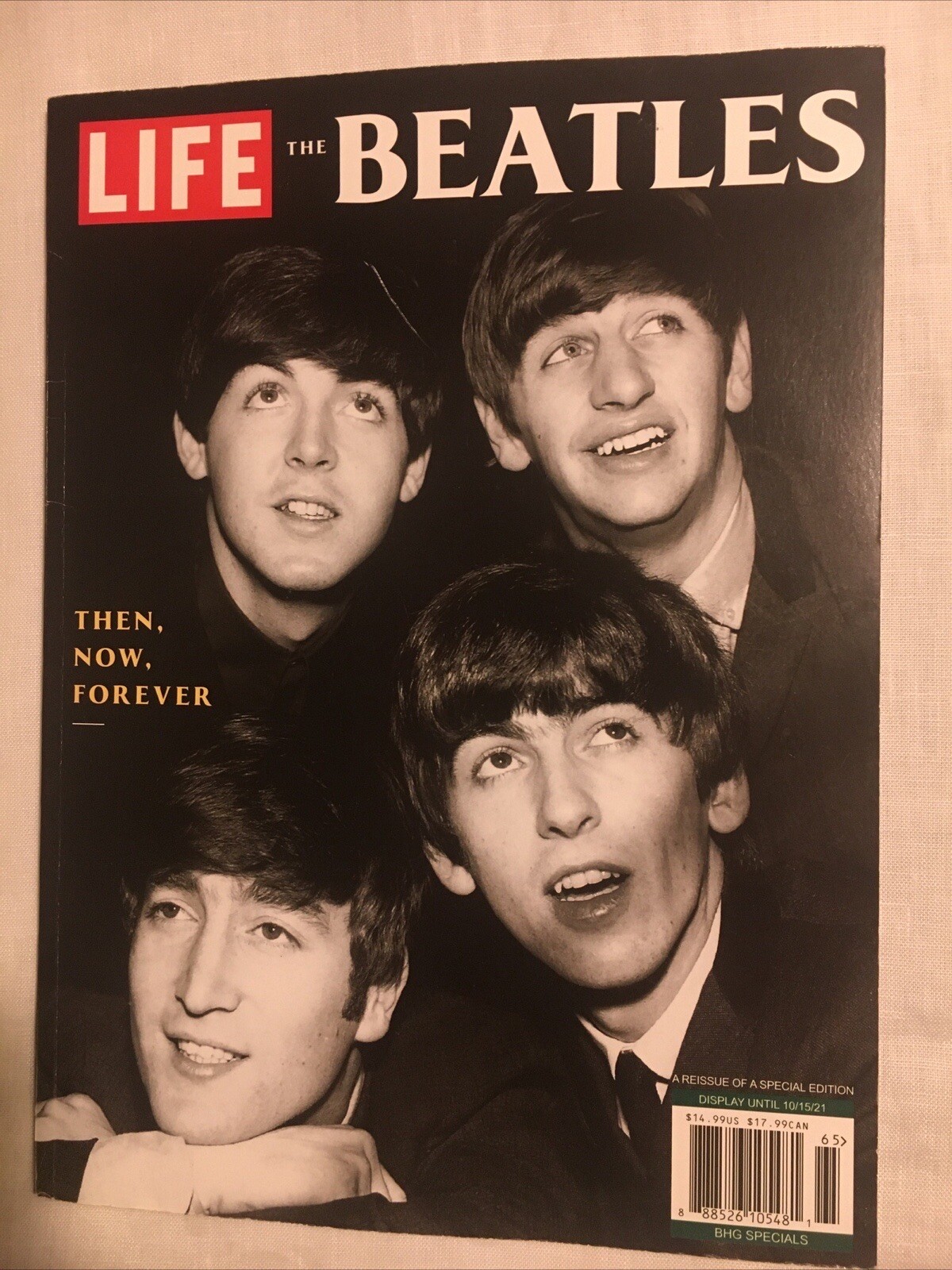 THE BEATLES Life Magazine Reissue of SPECIAL EDITION -Then Now Forever ...