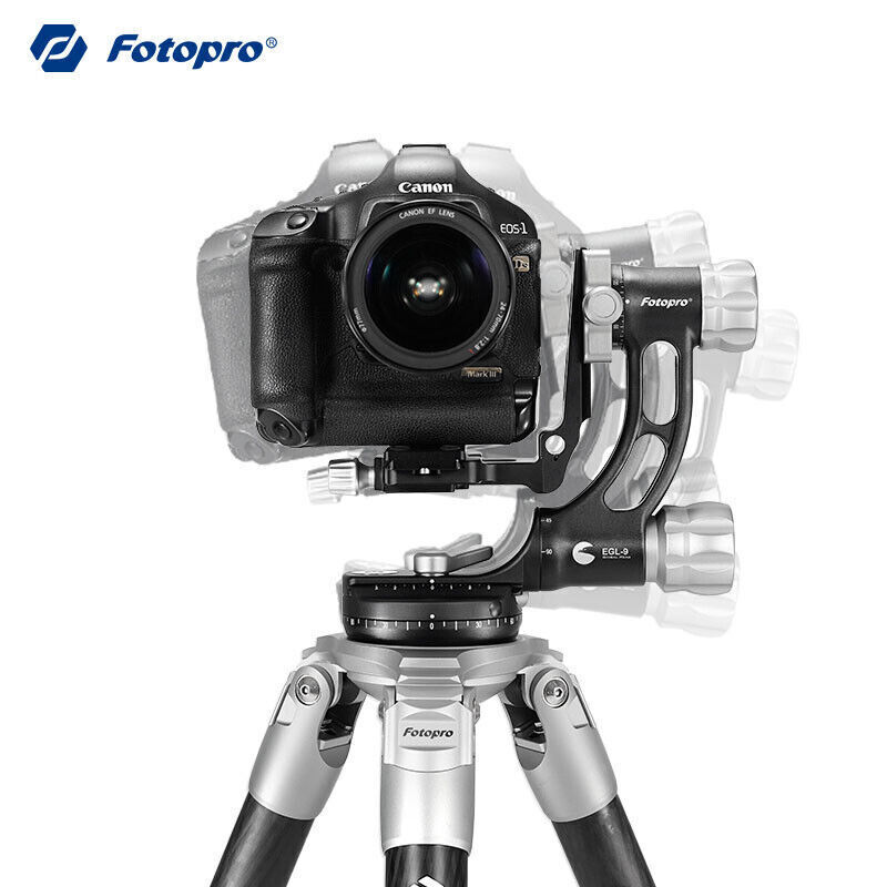 Fotopro E-9H Eagle Series Gimbal Head for tripod shooting , 66 lbs ...