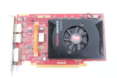 DELL AMD FirePro W5000 2GB GDDR5 Full Profile Graphics Card Dual DVI ...