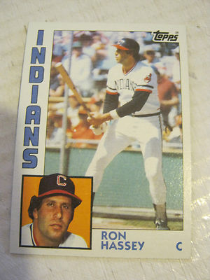 1984 Topps #308 Ron Hassey Baseball Card, (GS23-22) | eBay