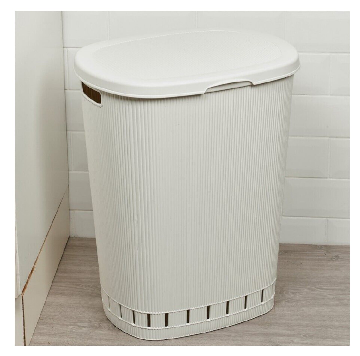 65L Laundry Basket Linen Dirty Washing Clothes Storage Bin Wash Bucket ...